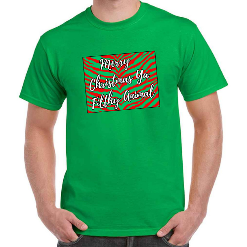 Merry Christmas Ya Filthy Animal T-Shirt – Imagin Products Ltd